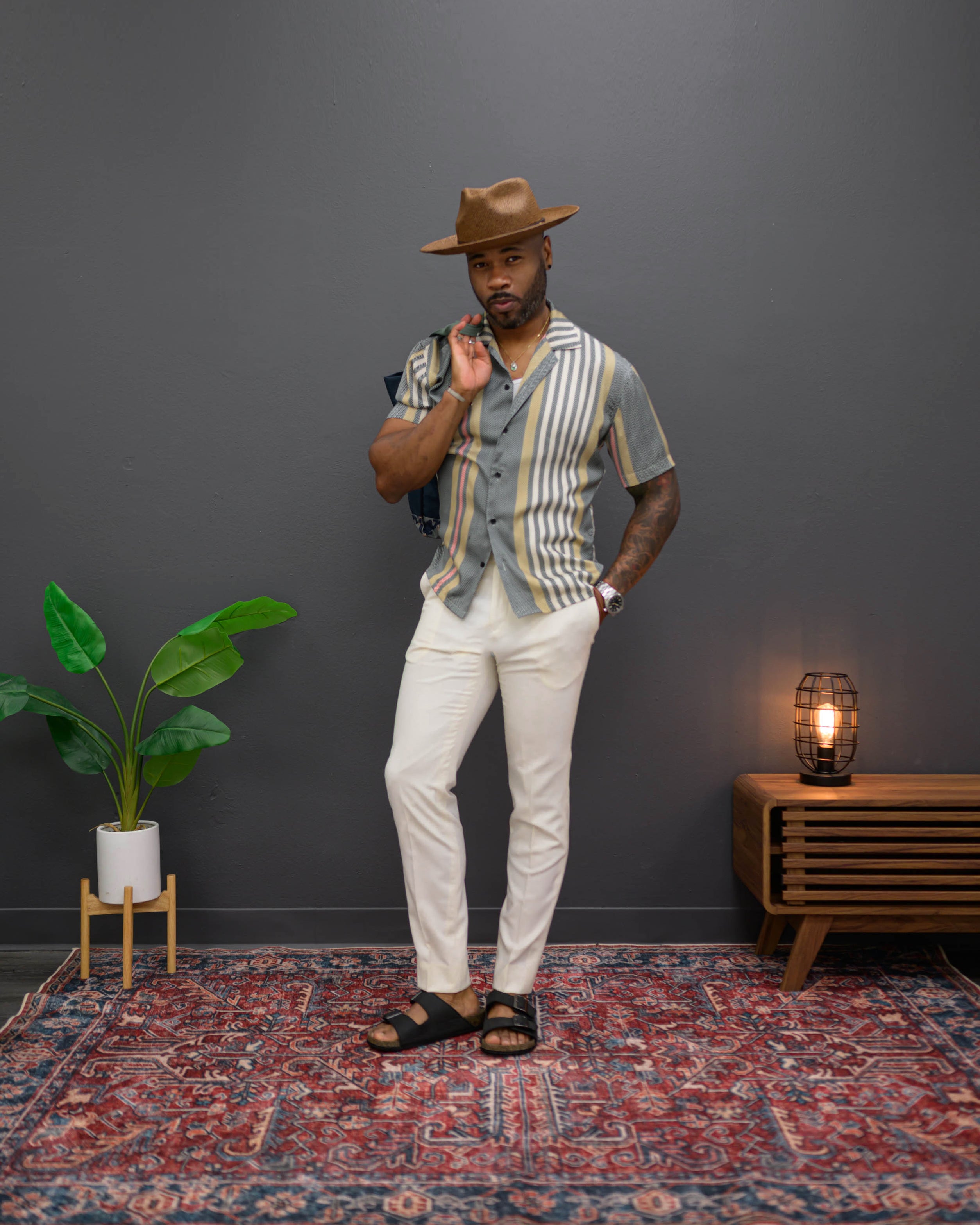 SG Geoffery Straw Fedora Hat – Toffee – Southern Gents