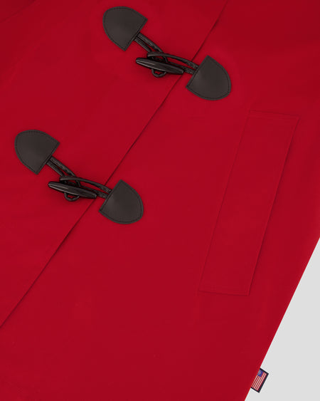 SG Toggle Raincoat - Red – Southern Gents