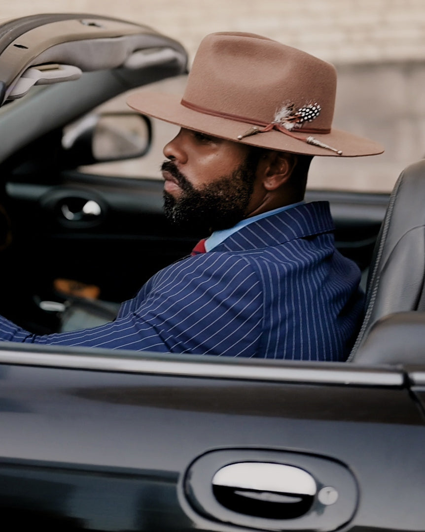 SG Lone Star Fedora Hat - Walnut – Southern Gents