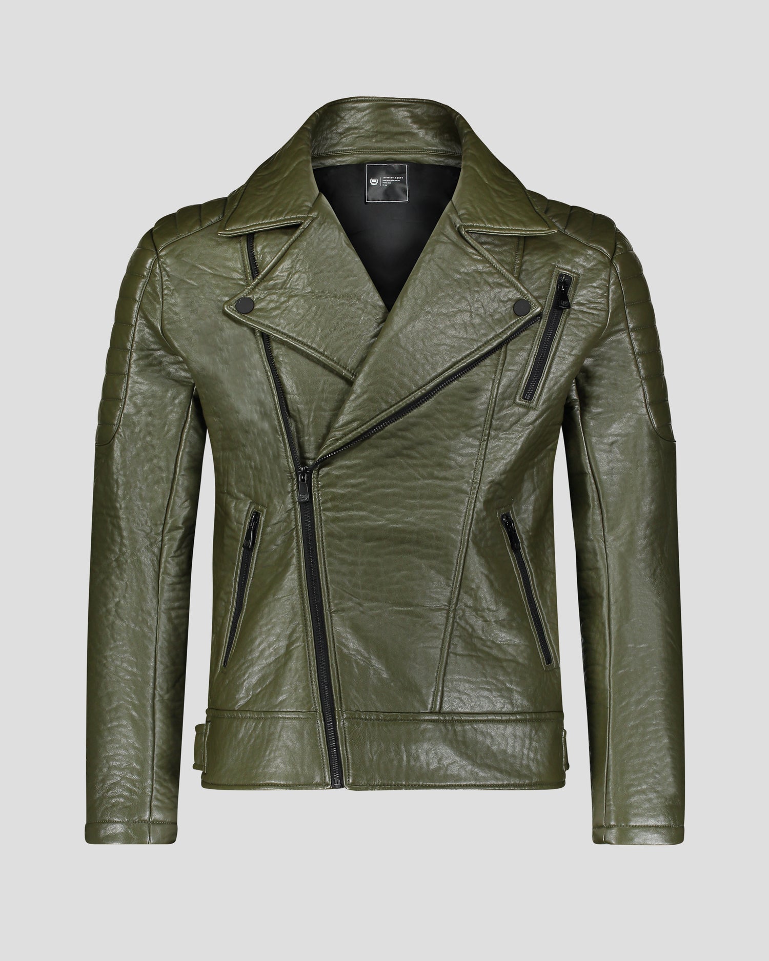 SG Men's Rogue Biker Jacket - Army Green – Southern Gents