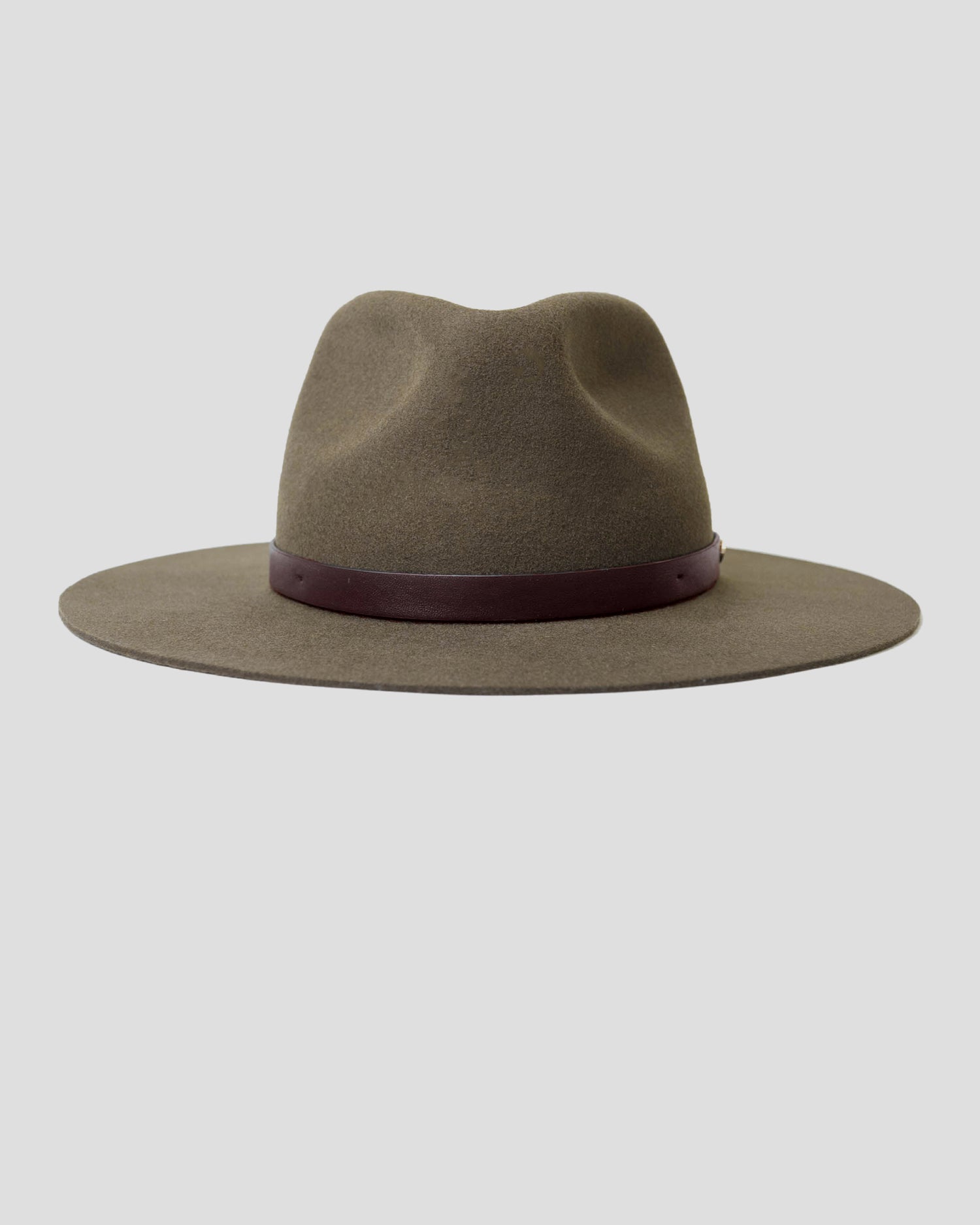 SG Geoffery Fedora Hat – Dark Olive – Southern Gents