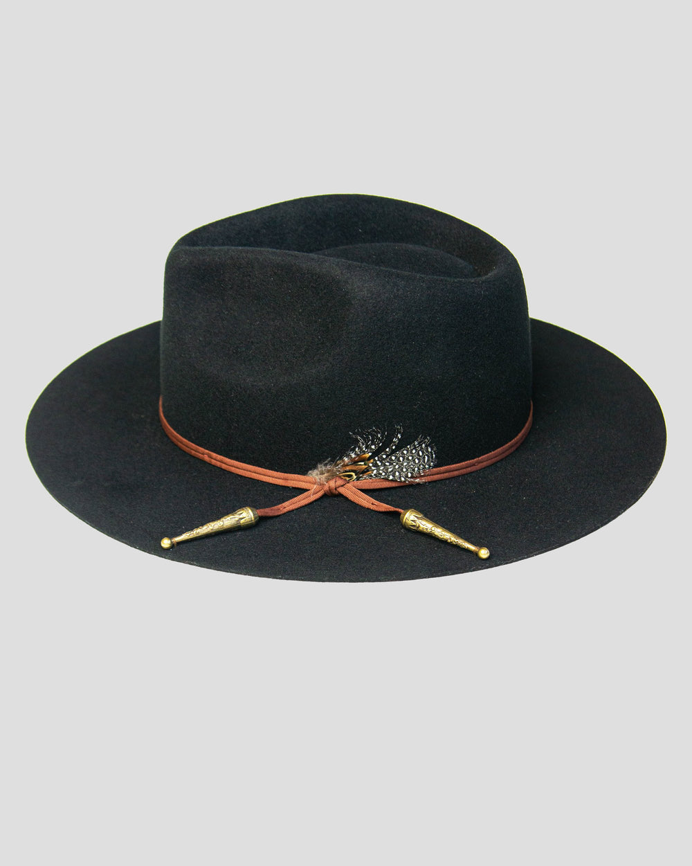 Stylish Black Lone Star Fedora | Southern Gents