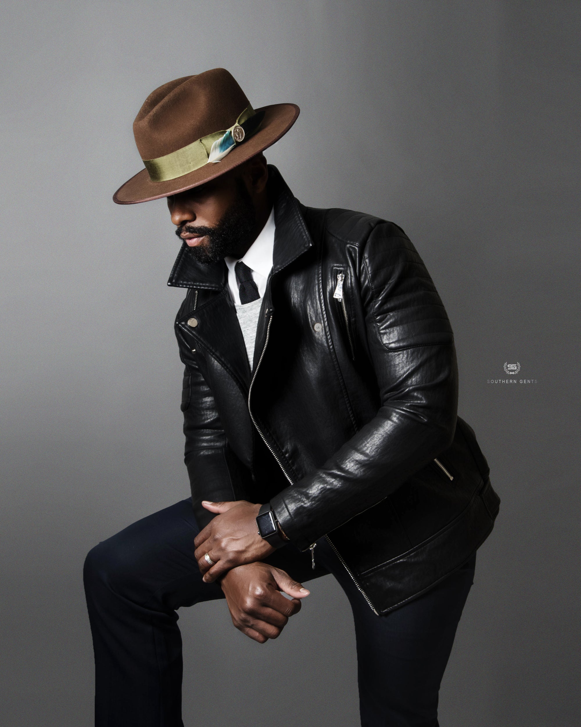 SG Men's Rogue Biker Jacket - Black Stealth – Southern Gents